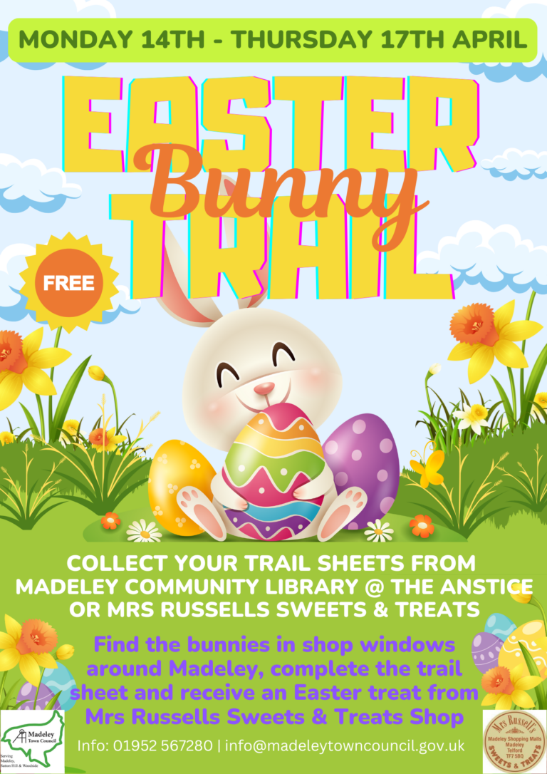 Madeley Easter Bunny Trail - Madeley Town Council